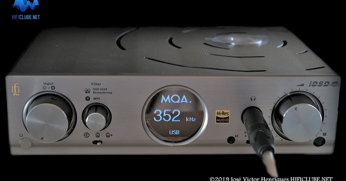 iFI Pro iDSD, o CR7 do DSD | Reviews Testes > Artigos > HifiClube