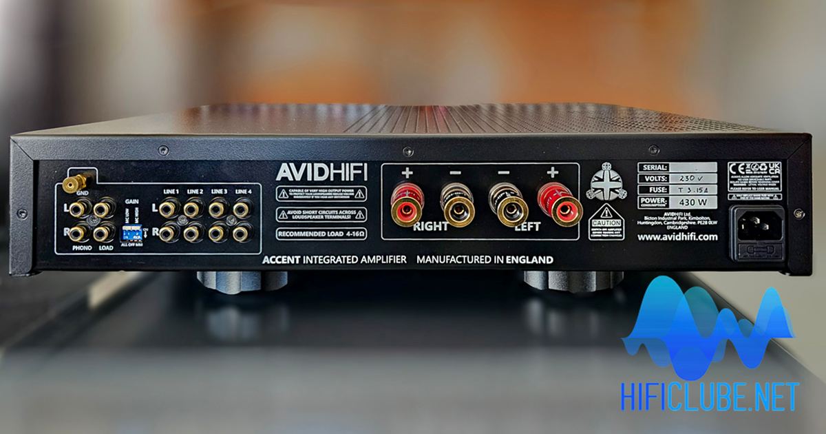 AVID HIFI ACCENT: All thrills and No Frills Integrated Amplifier ...