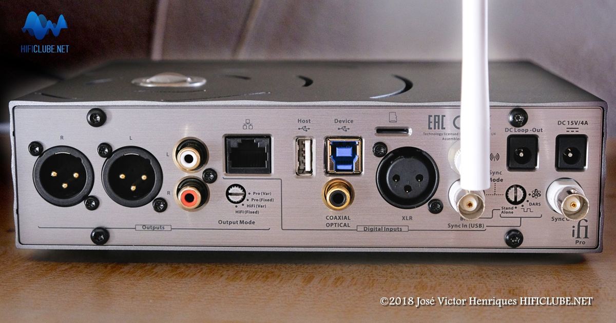 iFI Pro iDSD, o CR7 do DSD | Reviews Testes > Artigos > HifiClube